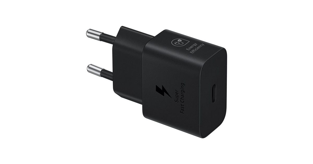 SAMSUNG 25W USB-C GAN POWER ADAPTER BLACK | Kauppa ykkospalvelu